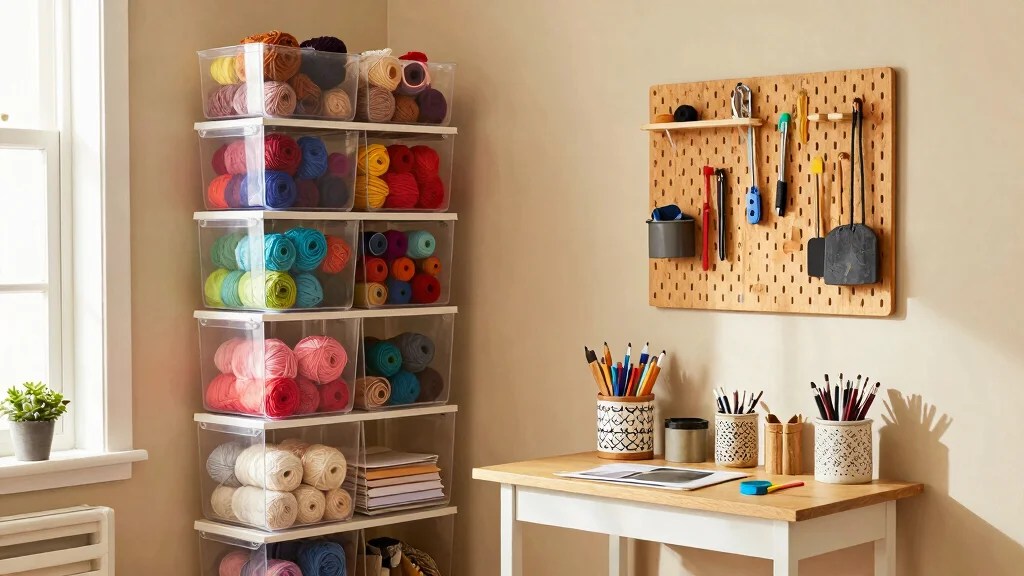 10 Best Craft Storage Solutions for Small Spaces – Organize Your ...